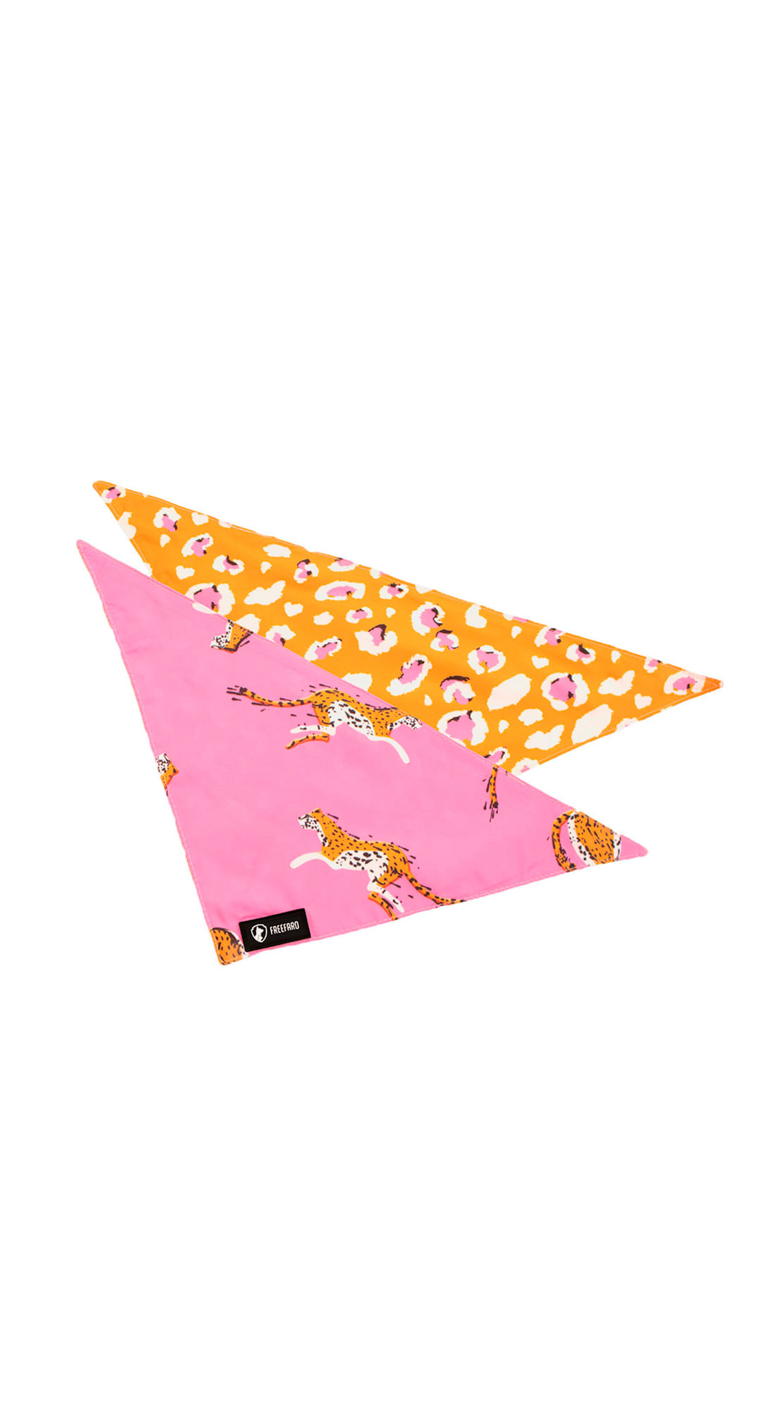 Bandana Zinco Poliamida Estampada Rosa